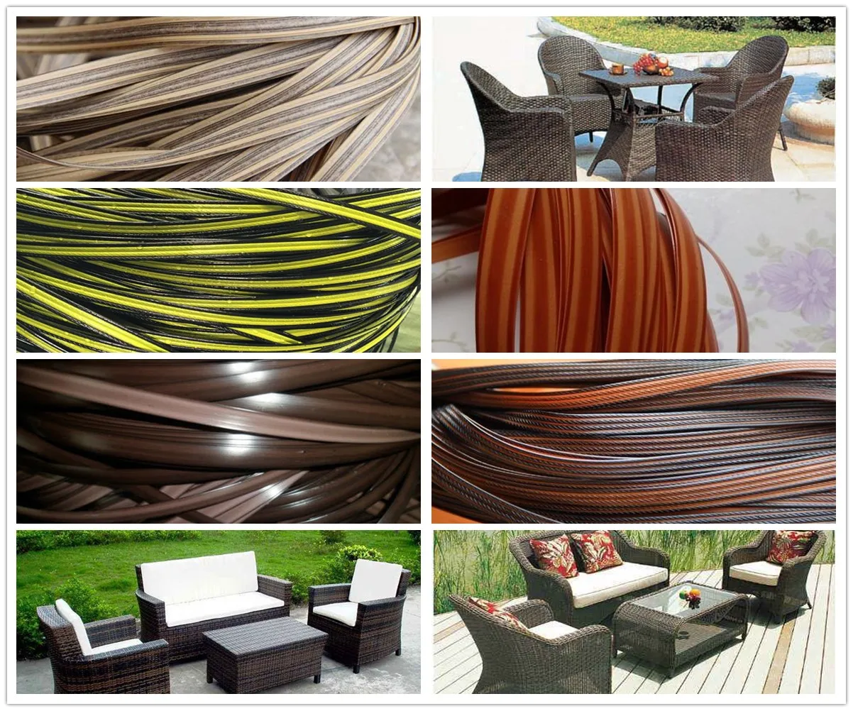 Máquina de ratán plástico/línea de producción de ratán - Máquina ACC