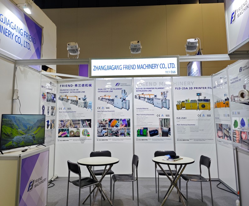 ACC Showcases 3D Filament Production Line at Formnext 2024 - ACC Machine