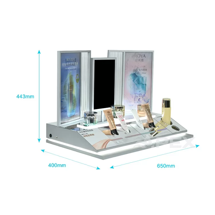 Exclusive Smart Skincare Display: LCD Elegance for Your Shop - APEX