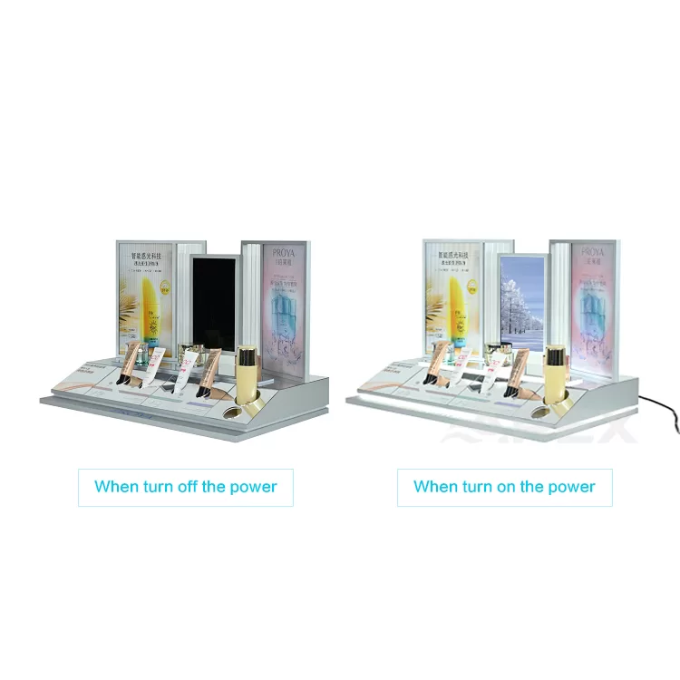 Exclusive Smart Skincare Display: LCD Elegance for Your Shop - APEX
