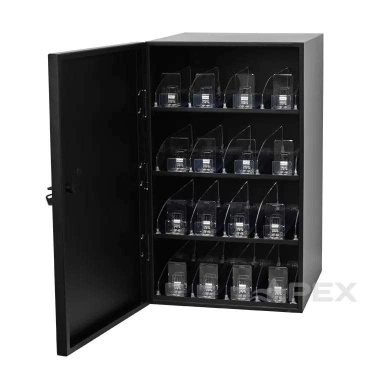 Acrylic Pusher Lockable Metal Cigarette Store Display - APEX