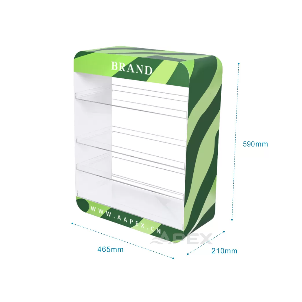 Smoke Shop Table 4 Drawer Acrylic Display For Vapes - APEX