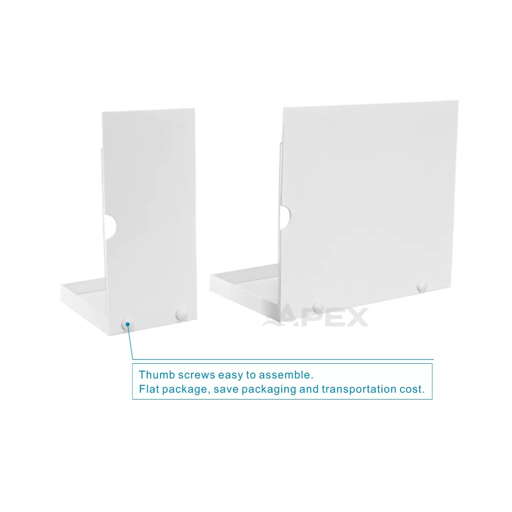 Flat Packaging Acrylic Counter Top Display Stands For Vapes - APEX