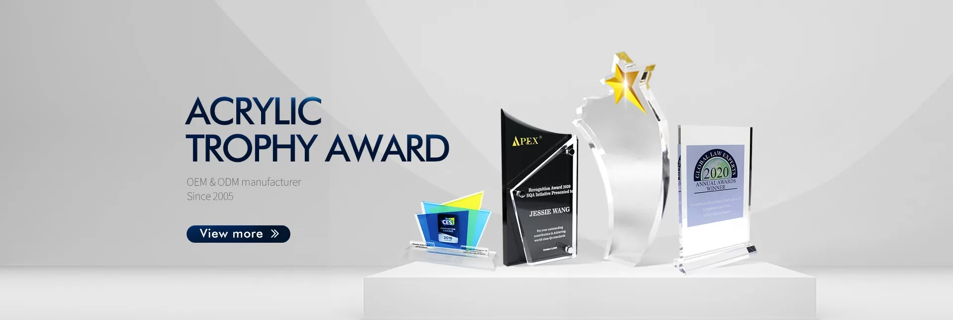 Custom Trophy & Awards Manufacturers- APEX