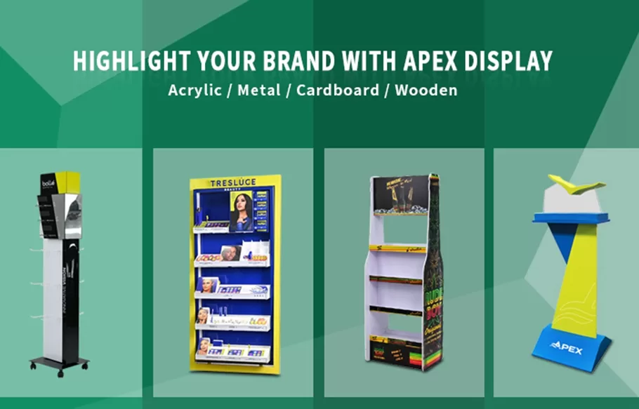 Acrylic Display Rack, Tobacco Display, Cosmetic Display - APEX
