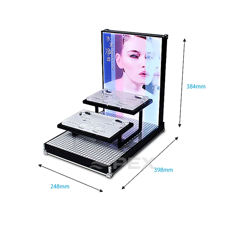 Bespoke Acrylic Skincare Display for Countertops – Elevate Your Brand ...