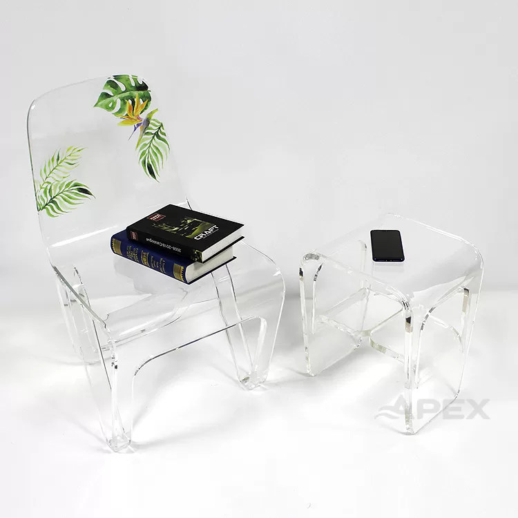 Elegant Design Restaurant Home Transparent Acrylic Chairs