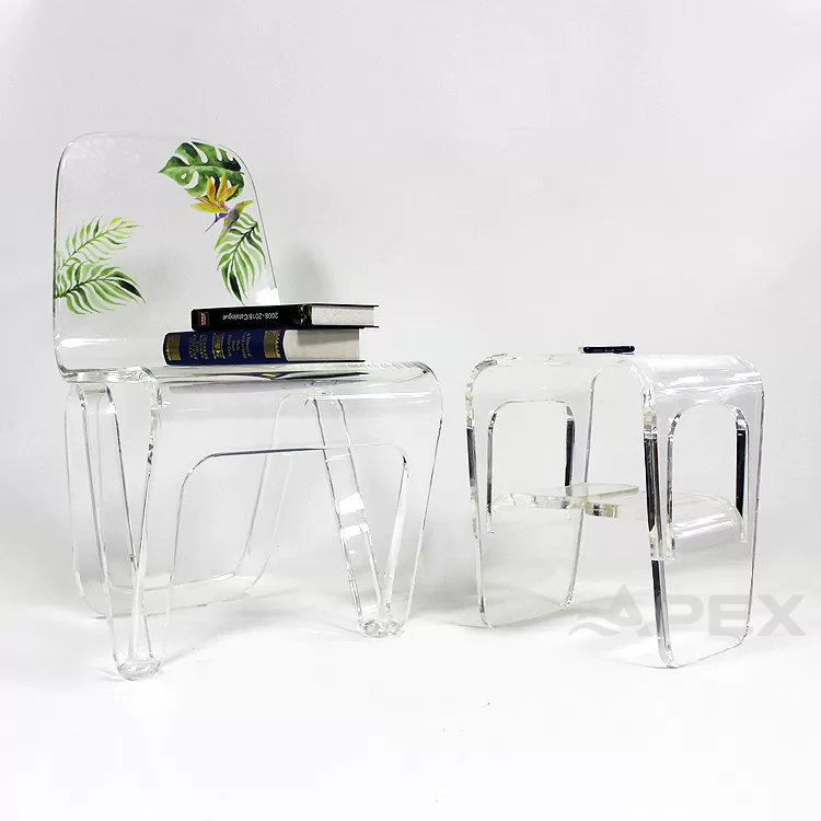 Elegant Design Restaurant Home Transparent Acrylic Chairs