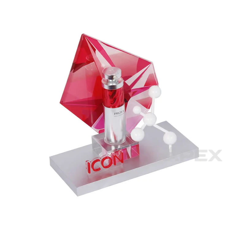 Chic Beauty Display: Transform Your Counter with Tabletop Cosmetic Stand