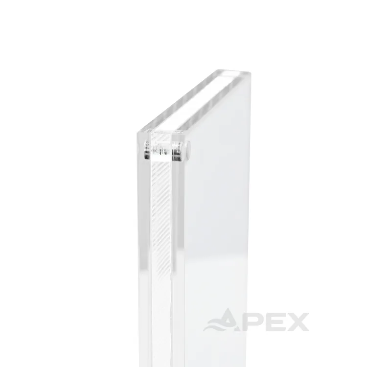 Custom Advertising Acrylic Led Sign Holder - APEX