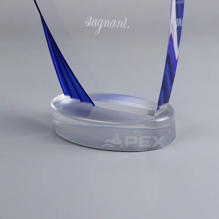 Factory Custom Clear Acrylic Trophy Trophies Office Awards - APEX