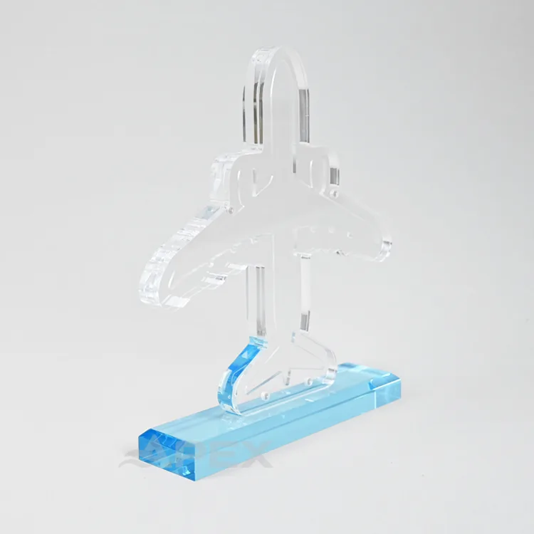 Custom Blank Clear Acrylic Trophy Trophies Awards Stand - APEX