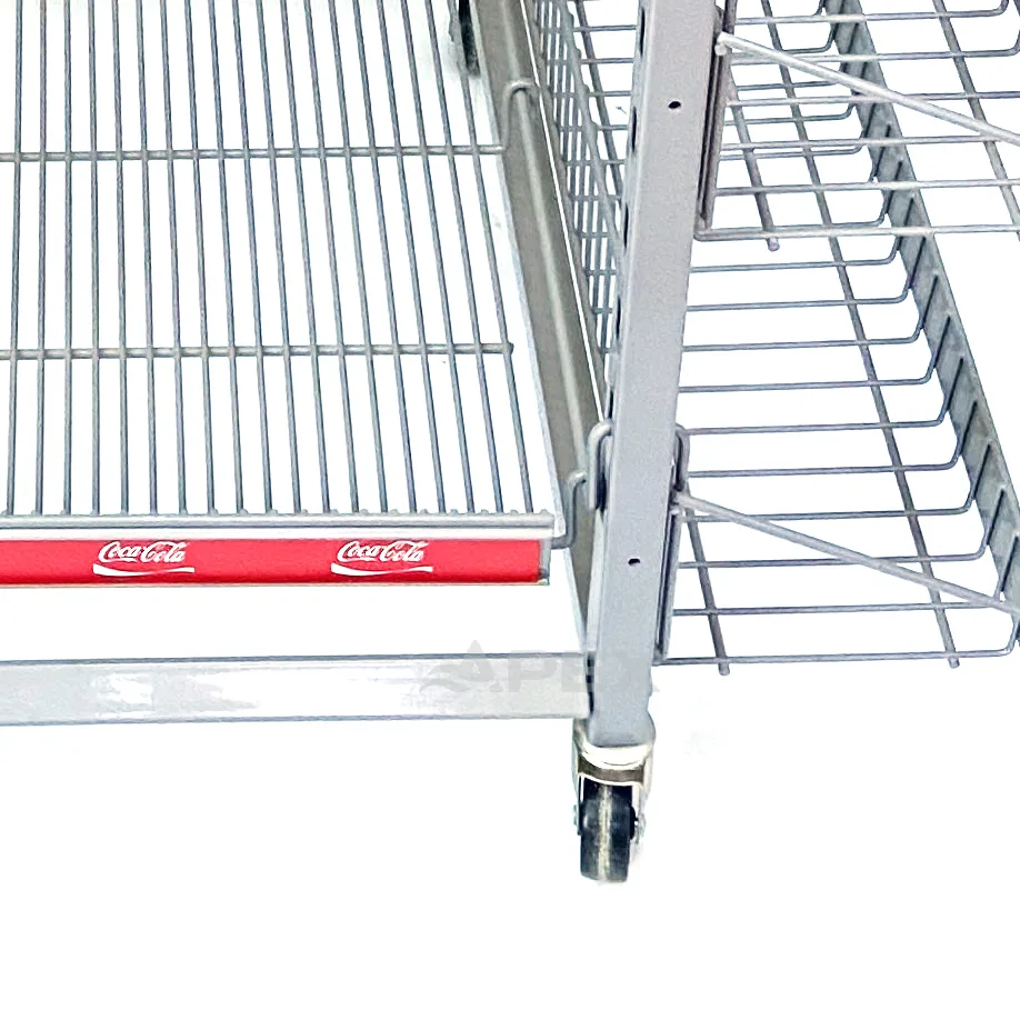 Light Luxury Shelf Floor Metal Storage Display Shelf - APEX