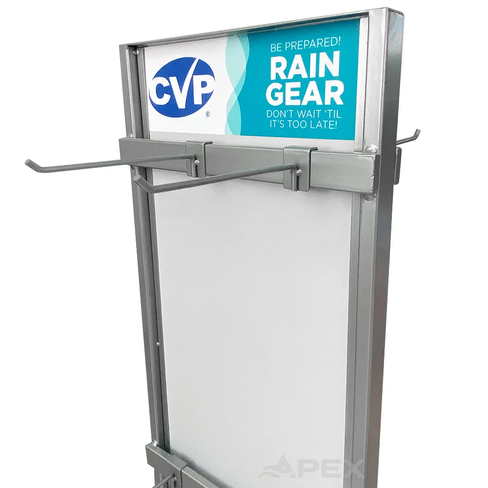 Universal Retail Shop Metal Umbrellas Display Stand With Wheel - APEX