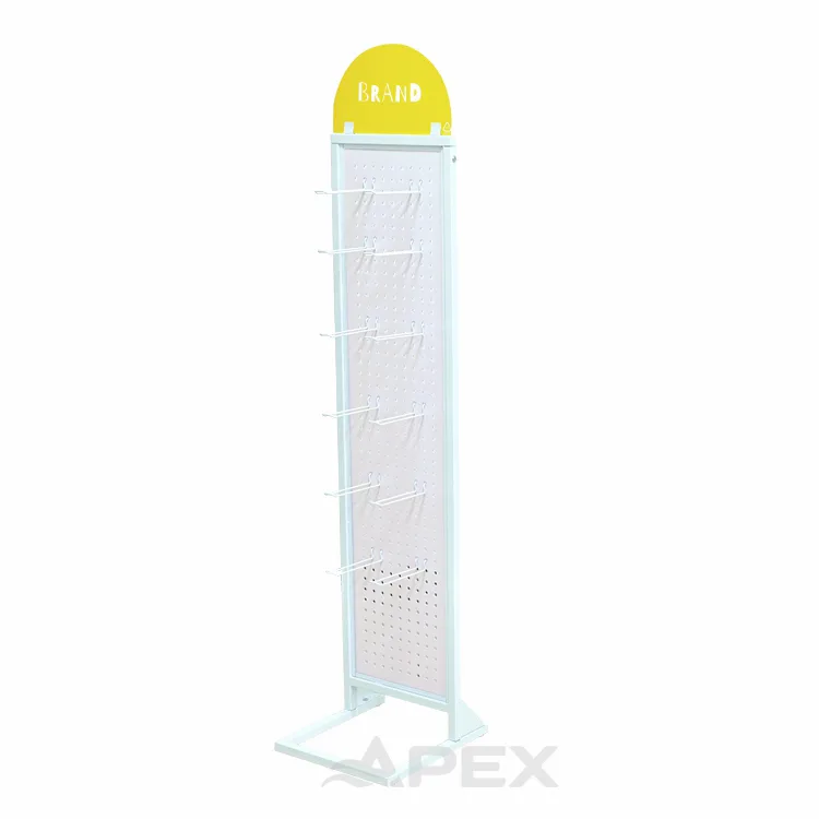 Floor Accessory Display Rack Metal Hanging Display Stand - APEX