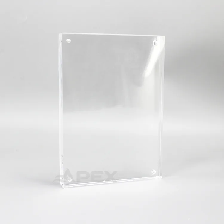 Custom Clear Acrylic Sign Holder Table Menu Display - APEX