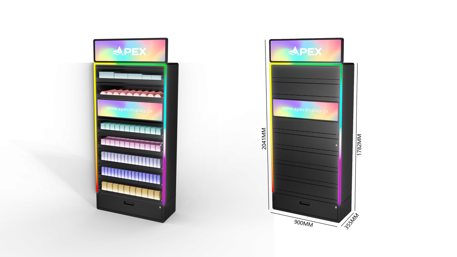 The Application Of Metal Cigarette Display Racks - APEX