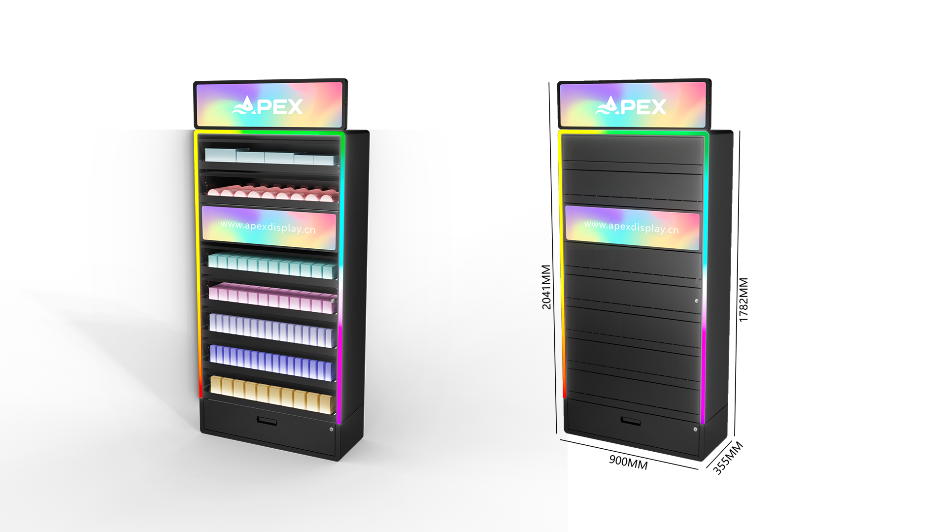 The Application Of Metal Cigarette Display Racks - APEX