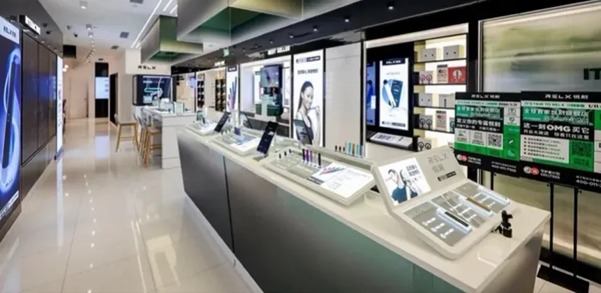 What are the options for cigarette display racks? - APEX