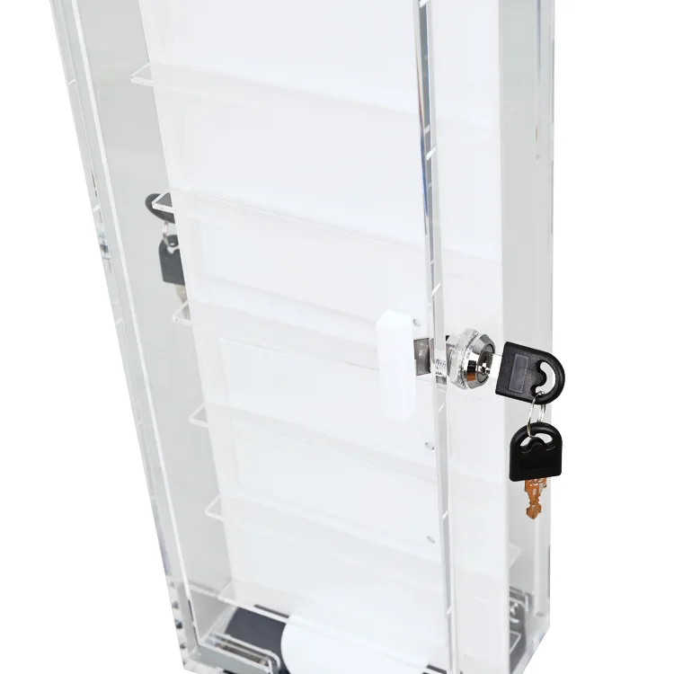 360 Degree Rotating Jewelry Display Stand Acrylic Turntable Display ...