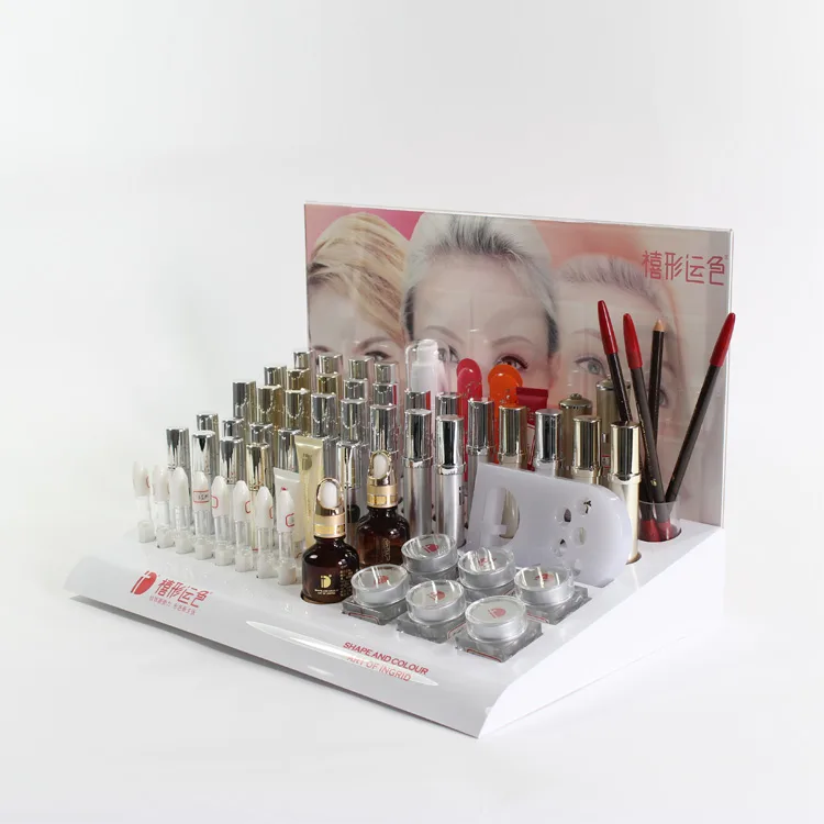 Cosmetics Makeup Lipsticks Display Cabinet Lipgloss Display Rack