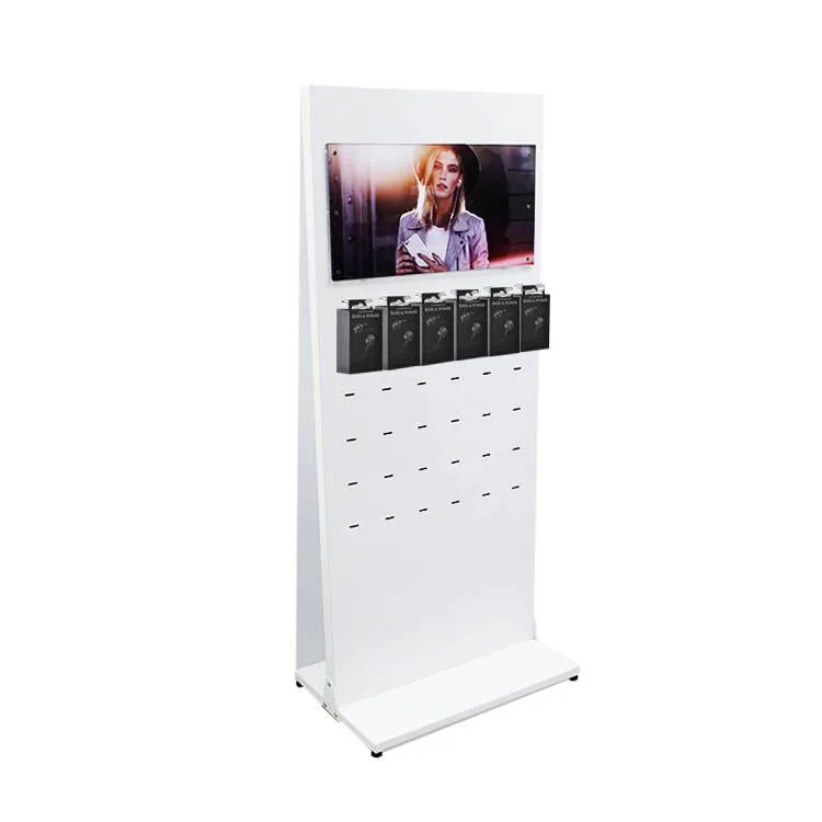 Tabletop Hook Mobile Phone Accessories Headphone Earphoe Display Rack Shelf