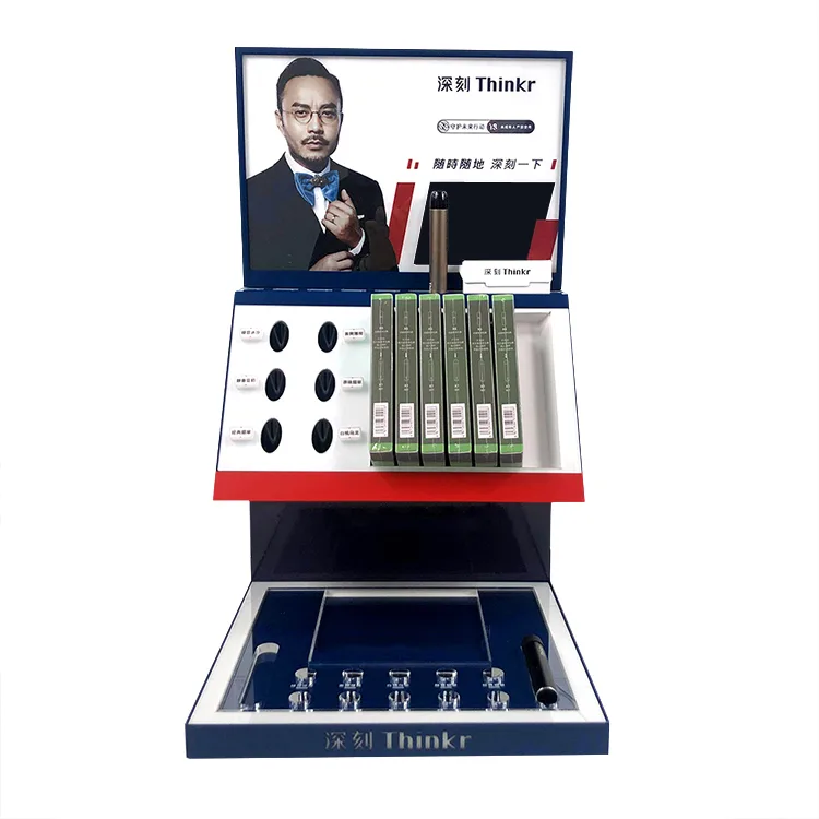 Desktop Acrylic Display Stand Promotion Desk Display For E-cigarette - APEX