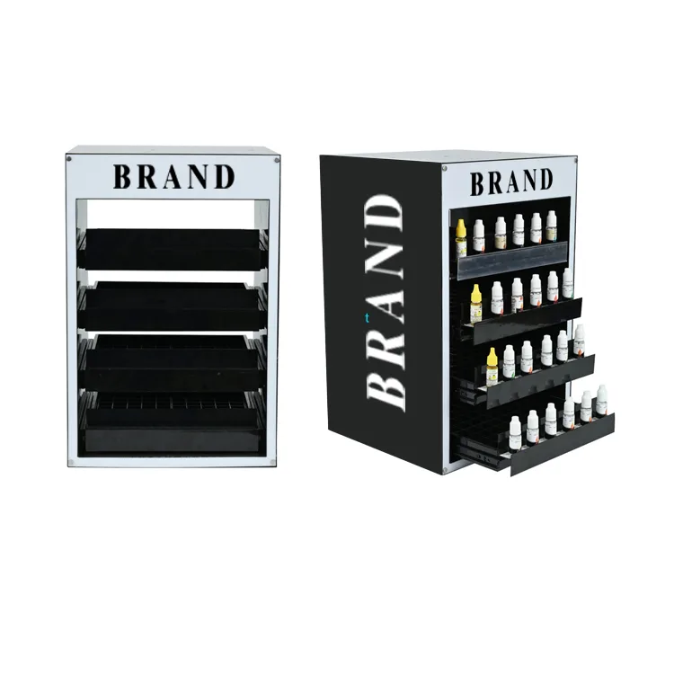 Countertop Acrylic LED Lighted Smoke Display Stand Cigarette Display ...