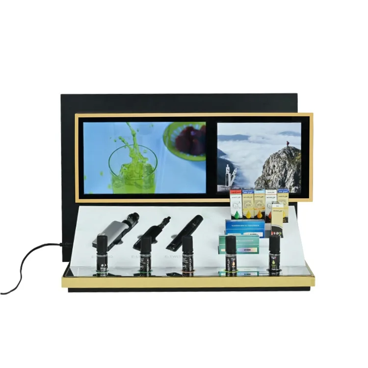 APEX Intelligent Countertop Acrylic E-cigarette Display Stand with Lcd ...