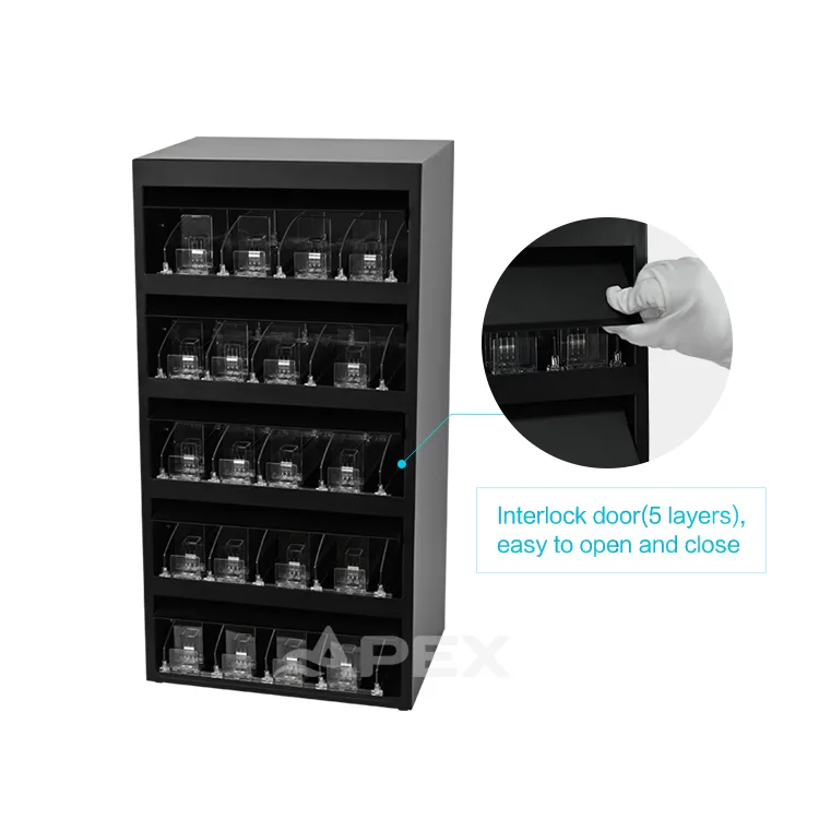 Metal Smoke Display Stand Countertop Display Rack for Vape Shop - APEX