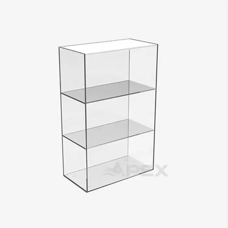 Universal 3 Layers Transparent Acrylic Display Case