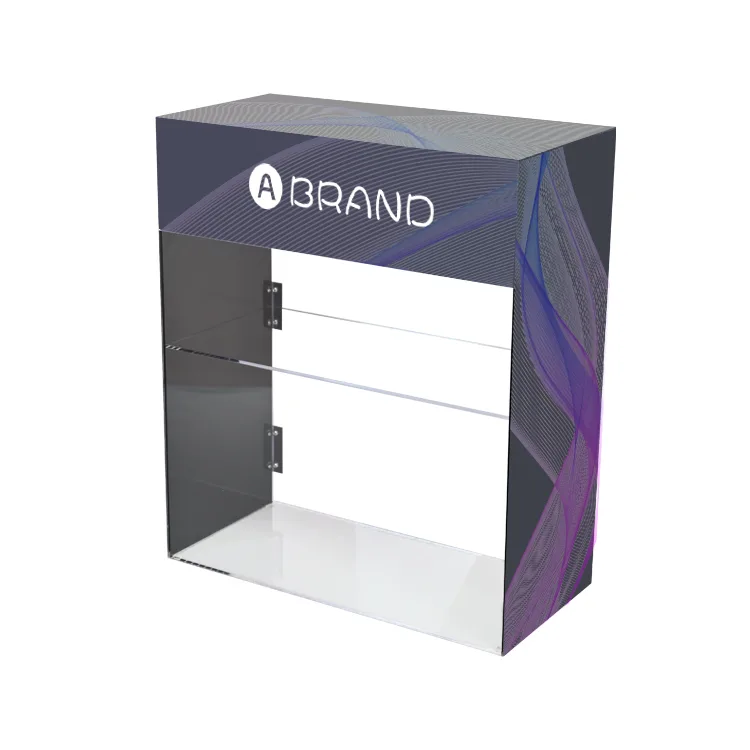 Acrylic Vape Display Stand Custom Retail Store Display Rack with Lock