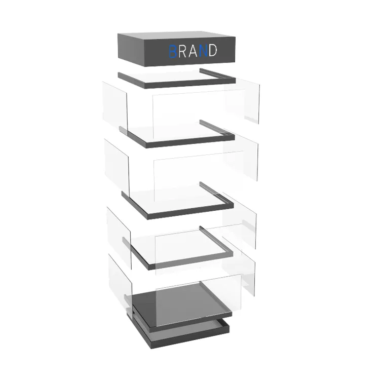 Recycled Acrylic Stackable Display Stand for Smoke Store - APEX