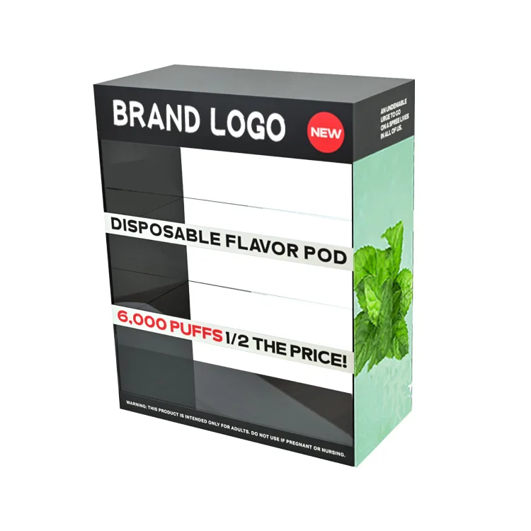 APEX Custom 3 Layers Acrylic E-cigarette Display Stand Rack