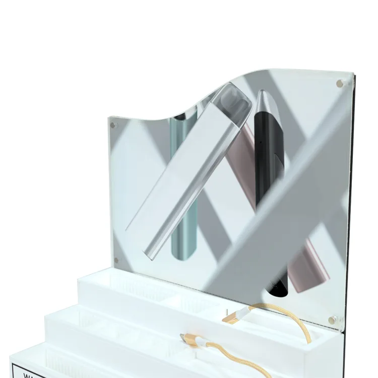 Universal USB E-cigarette Sample Station Acrylic Display Stand