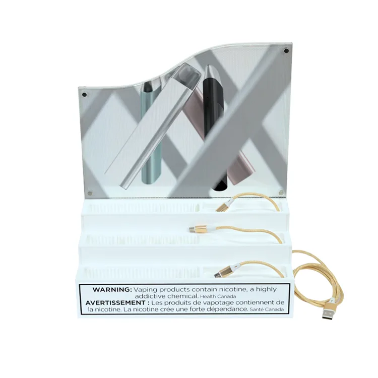 Universal USB E-cigarette Sample Station Acrylic Display Stand