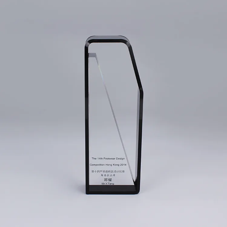 Customized Luxury Business Engraved Blanks Acrylic Trophy Award