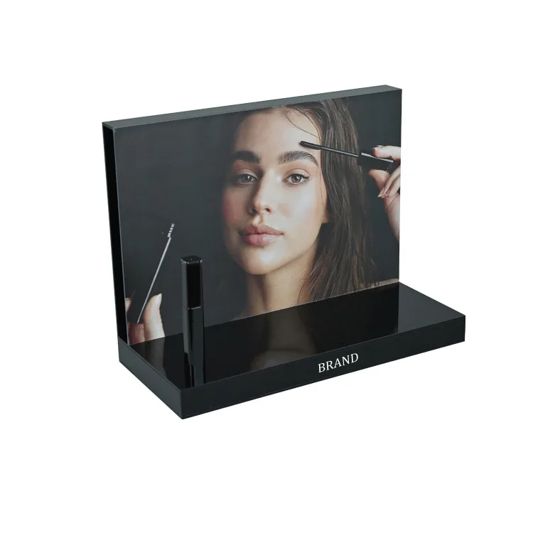 Custom Acrylic Desktop One-piece Mascara Cream Display Stand