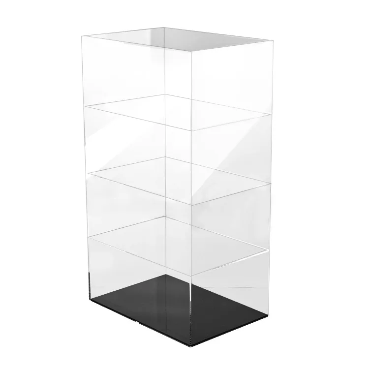 Universal 4 Tiers Clear Acrylic Counter Top Vape Display Rack