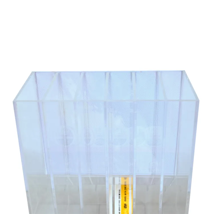 Acrylic Countertop Automatically Forward Pouch Display Rack