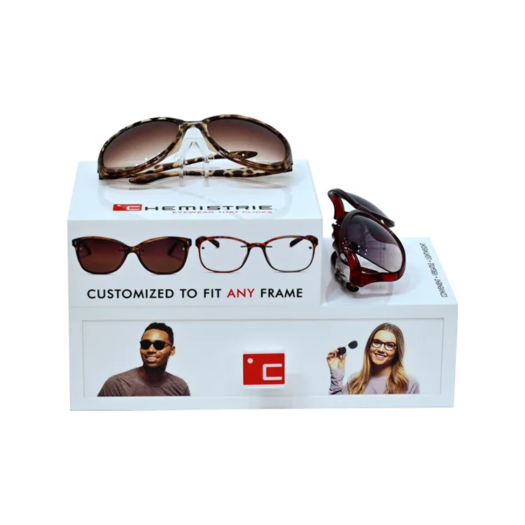 Counter Top Eyeglasses Display Stand with Drawer