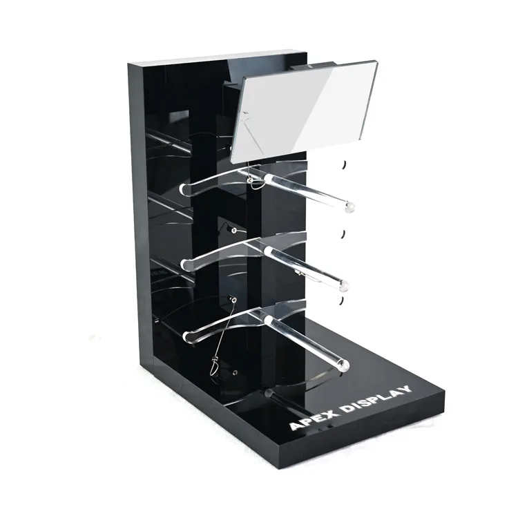 Custom Eyeglasses Display Stand | Eyewear Display Rack - APEX