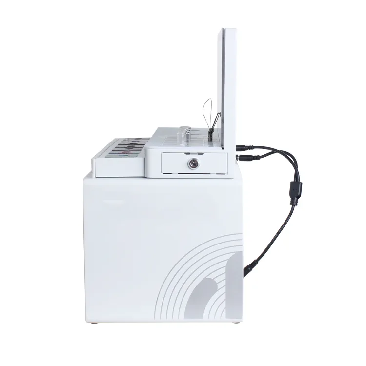 2 in 1 Acrylic Countertop Vape Display Rack with Led