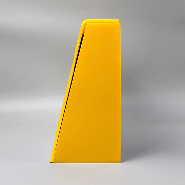 Trapezoid Countertop Eyeglass Display Rack with Mirror