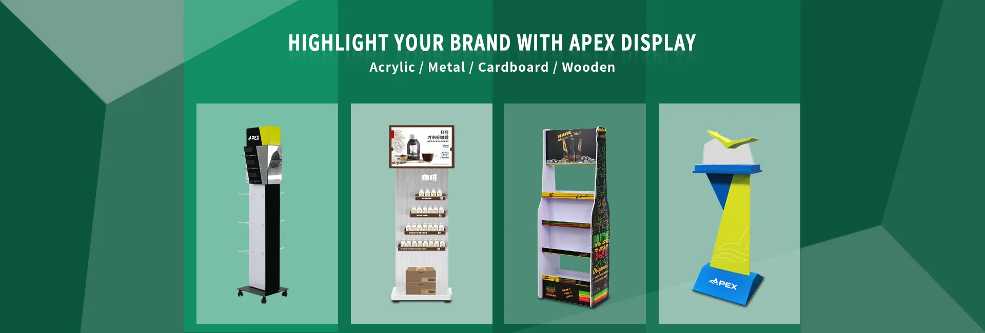 Custom Display Racks- APEX
