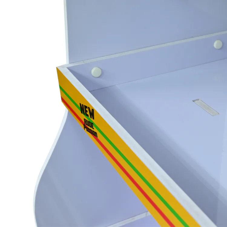 フロアスタンド型スーパーマーケット用EPVCボード製ドリンク陳列棚