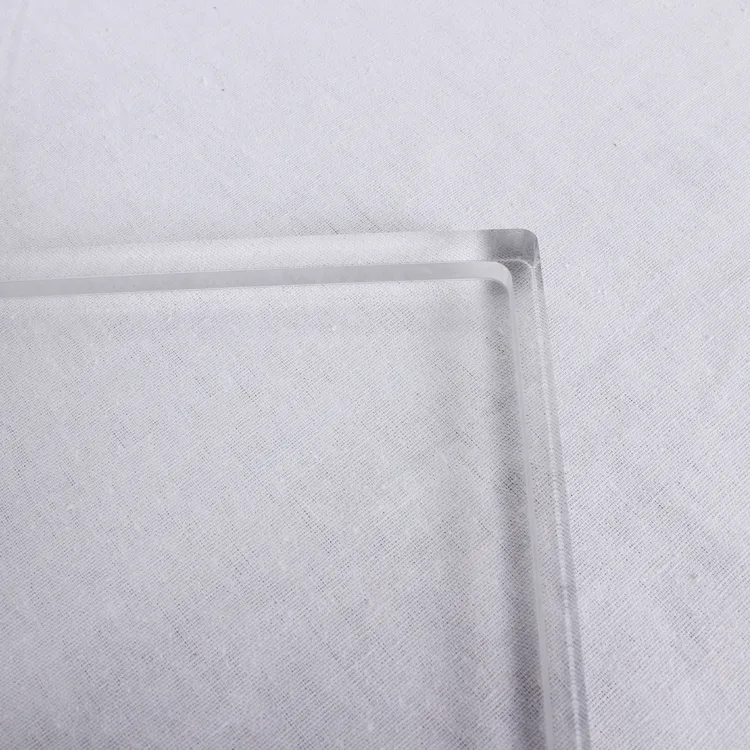 Custom Simple Transparent Acrylic Service Tray