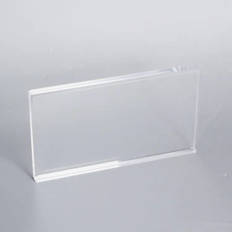 Custom Simple Transparent Acrylic Service Tray