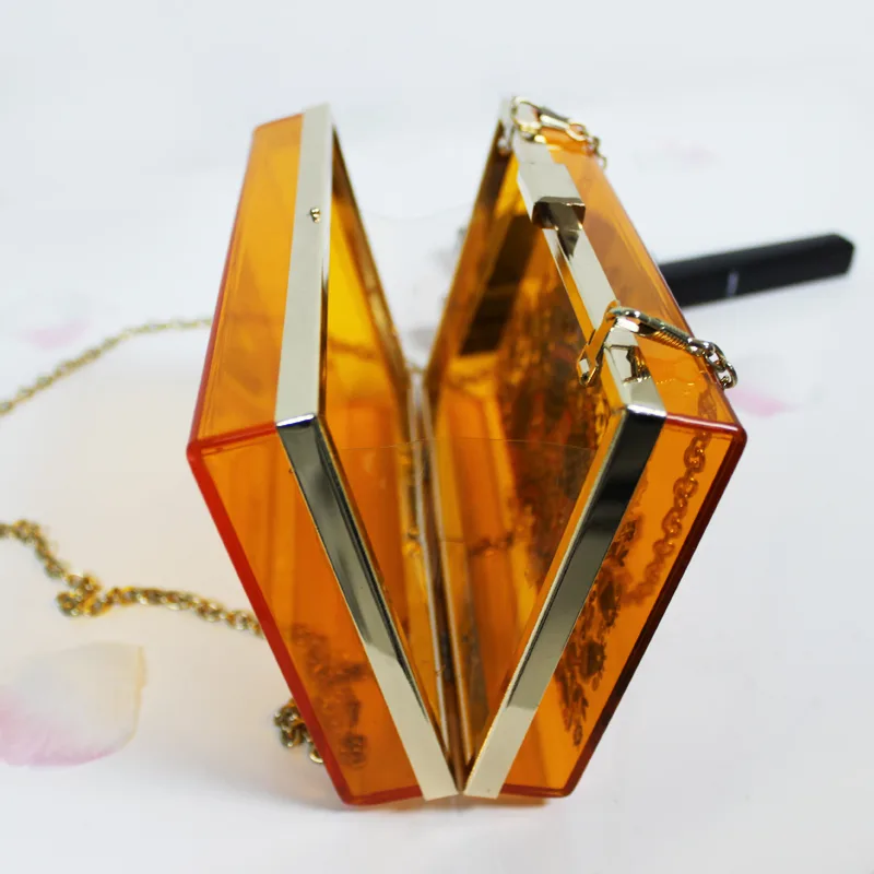 Creative Multifunction Rectangular Acrylic Trend Handbag