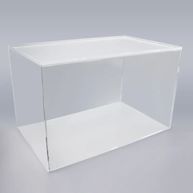 Minimalism Acrylic Luggage Cases Display Stand Series